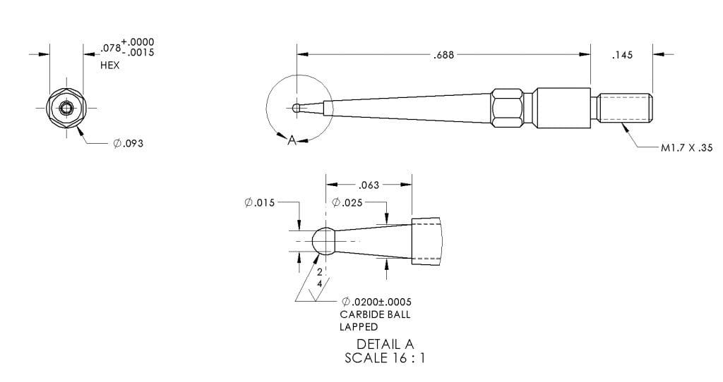 120-020 - Carbide Probes