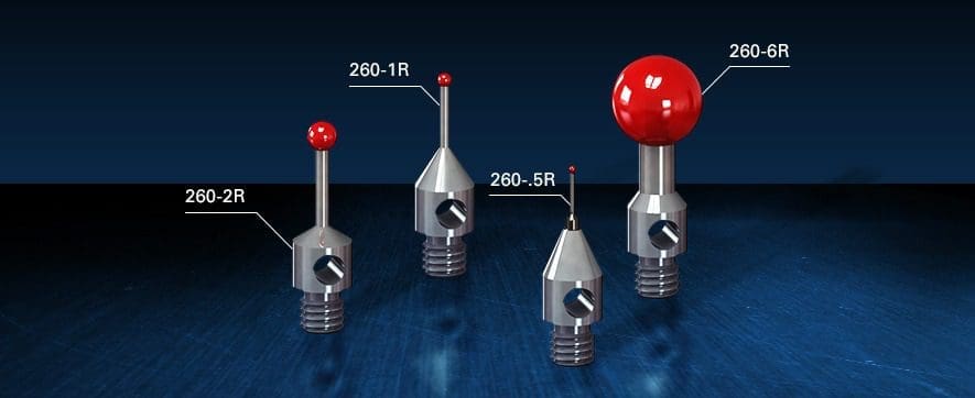 Styli For CMM Probe Arms | M3 Threaded Styli | Carbide Probes